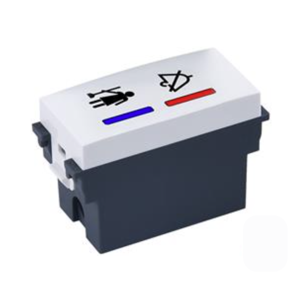 Venus Do Not Disturb Statements Unit, White - With Lamp Indicator | EGTRADE